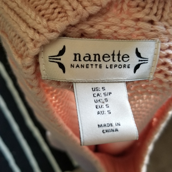 Monteau | Sweaters | Monteau Pink Sweater Cute Cable Knit Medium | Poshmark